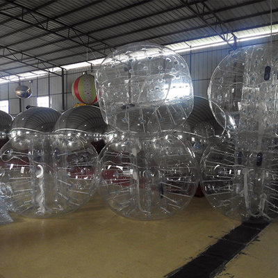 1.5M Transparent  Inflatable Bumper Bubble Ball /  Inflatable Bumper bBall  In The Grass
