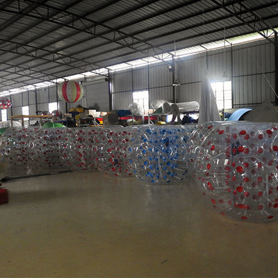 1.5M Transparent  Inflatable Bumper Bubble Ball /  Inflatable Bumper bBall  In The Grass