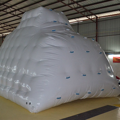Giant White Inflatable Water Toys Ice-Tower For Playing In The Water