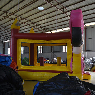 Inflatable Toy Mini Cartoon Bouncer  / Princess Bouncer For Chiildren In The Park
