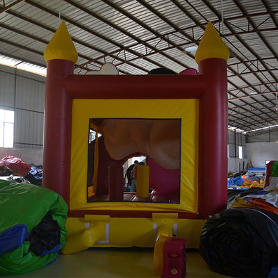 Inflatable Toy Mini Cartoon Bouncer  / Princess Bouncer For Chiildren In The Park