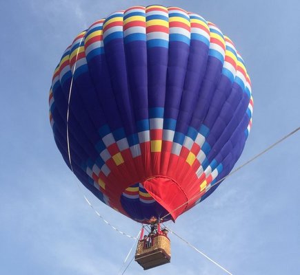 Colorful Polymorphic Hot Air Balloon for to Go Sightseeing Flying Competition Wedding Trip