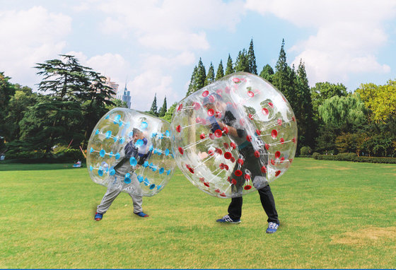 Transparent Human Inflatable Soccer Ball Inflatable Sport Games Funny Bumper Ball