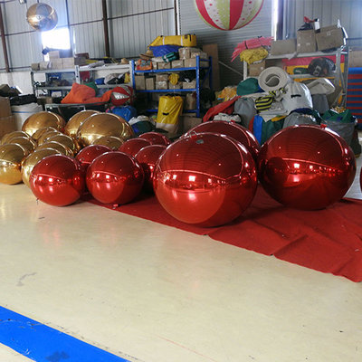 Colorful Inflatable Mirror Ball For Big Event / Outdoor Balloons Advertising
