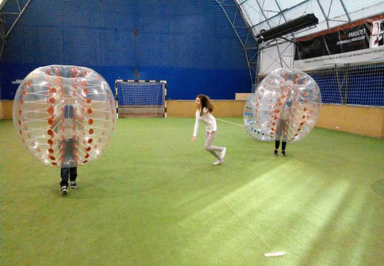 0.55mm PVC Tarpaulin Material Inflatable Collision Ball , Inflatable Sports Toys