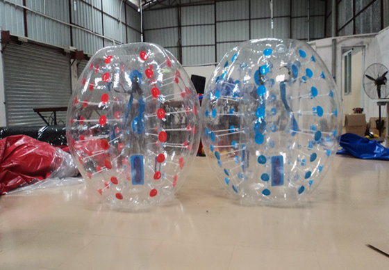 0.55mm PVC Tarpaulin Material Inflatable Collision Ball , Inflatable Sports Toys