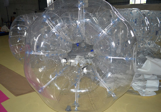 0.55mm PVC Tarpaulin Material Inflatable Collision Ball , Inflatable Sports Toys