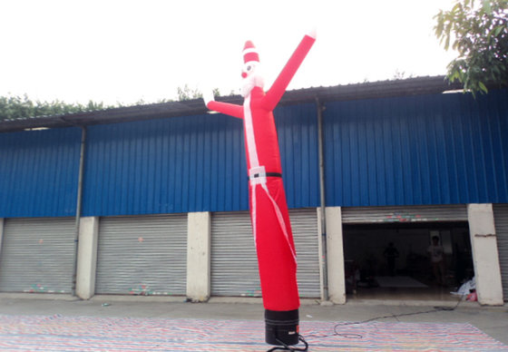 Good Tension Inflatable Air Dancer Advertising Products , Inflatable Dancing Man