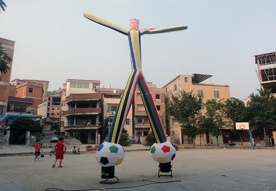 Good Tension Inflatable Air Dancer Advertising Products , Inflatable Dancing Man