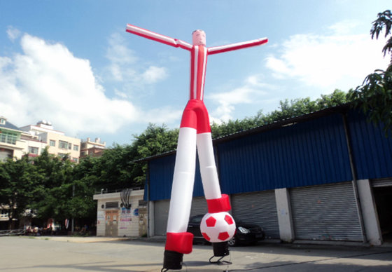 Good Tension Inflatable Air Dancer Advertising Products , Inflatable Dancing Man
