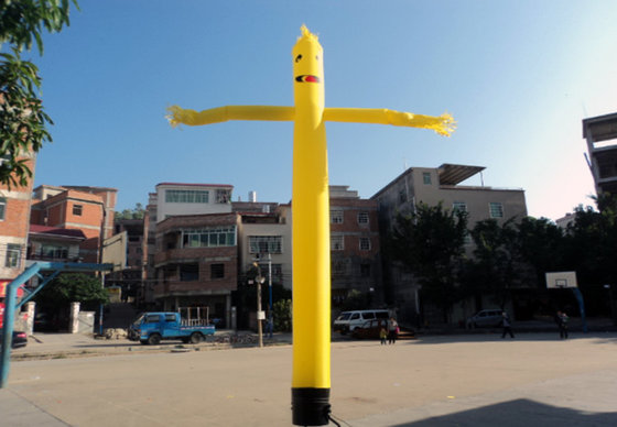 Good Tension Inflatable Air Dancer Advertising Products , Inflatable Dancing Man