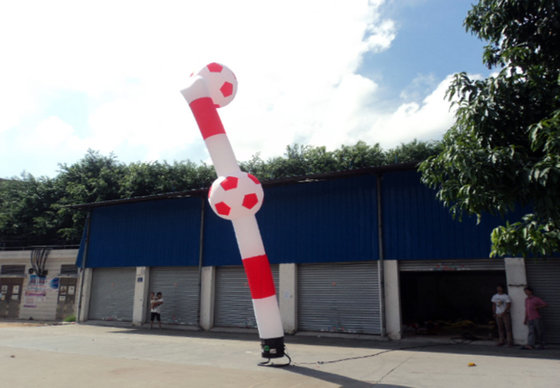 Good Tension Inflatable Air Dancer Advertising Products , Inflatable Dancing Man