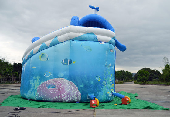 Customized Durable Giant Inflatable Slide Material PVC And Tarpaulin With Fireproof