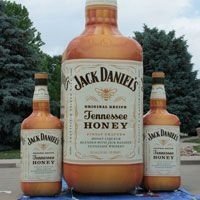 Customized Inflatable Bottle Model for Production Promotion , Inflatable Promotional Products