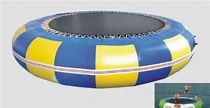 PVC Tarpaulin Inflatable Trampoline 2.5m Outdoor Inflatable Bouncer