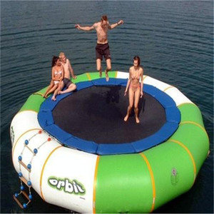 PVC Tarpaulin Inflatable Trampoline 2.5m Outdoor Inflatable Bouncer