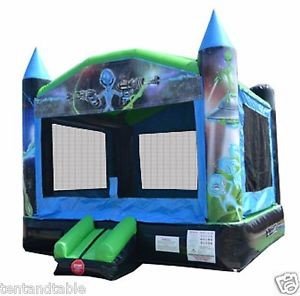 Interesteing Cartoon Castles Inflatable Bounce House Supply OEM Service