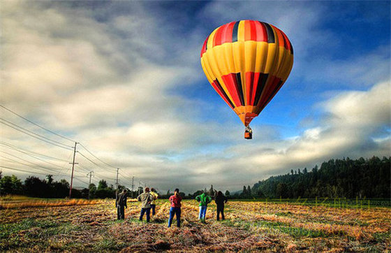 Advertising Customized Inflatable Hot Air Balloon Flights For Party