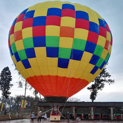 Sightseeing Large Advertising Helium Balloon Fireproof , High Tension