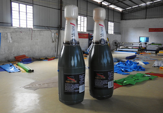 Beer Bottle Inflatable Advertising Products For Exhibition , Promotion Cumtomized