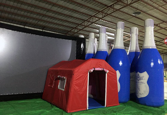 Beer Bottle Inflatable Advertising Products For Exhibition , Promotion Cumtomized