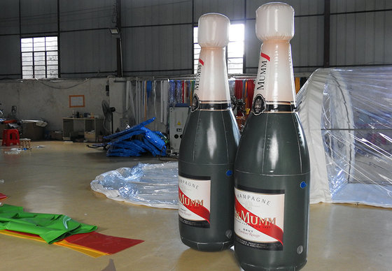 Beer Bottle Inflatable Advertising Products For Exhibition , Promotion Cumtomized