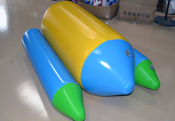 Adult Seaside Inflatable Water Toys , Inflatable Water Banana Boat