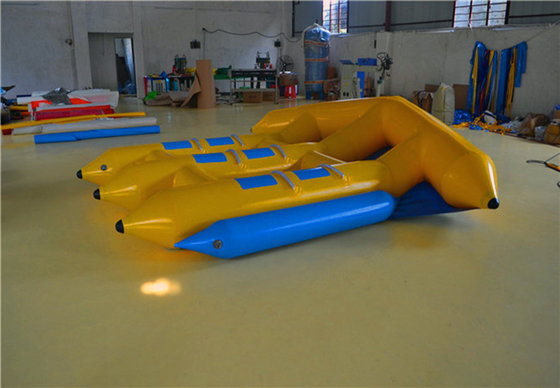 Outdoor Inflatable Water Flying Fish Boat For Amusement Park In Summer