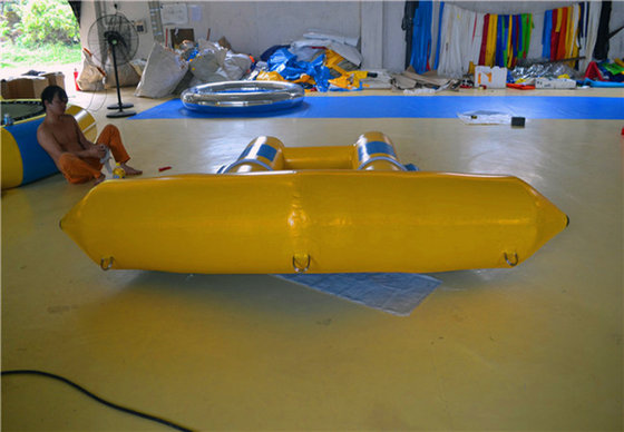 Outdoor Inflatable Water Flying Fish Boat For Amusement Park In Summer