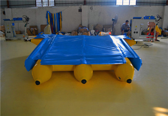 Outdoor Inflatable Water Flying Fish Boat For Amusement Park In Summer