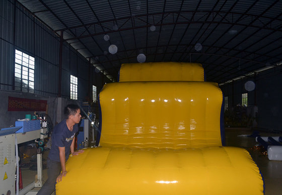 PVC Inflatable Water Seesaw For Family , School 3.6 * 3.6 * 2m