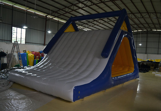 Fireproof Tarpaulin Inflatable Water Slide / Inflatable Sports Games