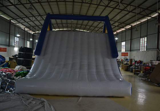 Fireproof Tarpaulin Inflatable Water Slide / Inflatable Sports Games