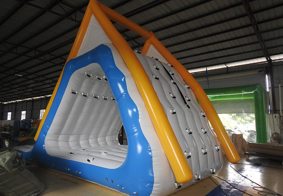 Fireproof Tarpaulin Inflatable Water Slide / Inflatable Sports Games