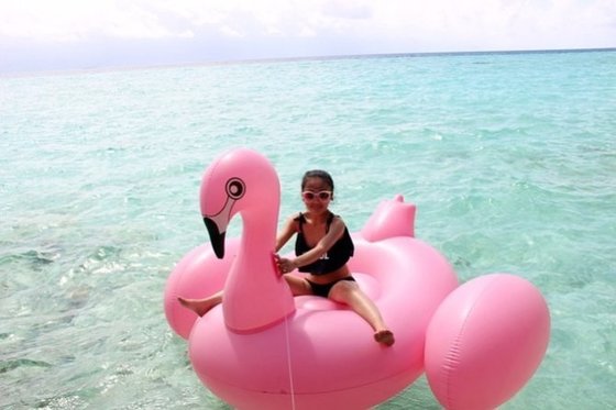 Custom Lovely Animal Shape Inflatable Swim Ring For Children / adult , PVC Pool Float
