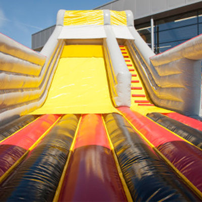 Large Inflatable Toy , Inflatable Bouncer Slide With Firetruck Theme