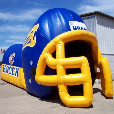 Giant PVC Tarpaulin Inflatable Tunnel Tent for Football Game Customized