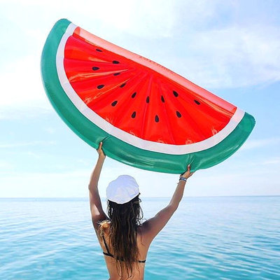 Inflatable Sofa Fruits For Children / adult , PVC Pool Float