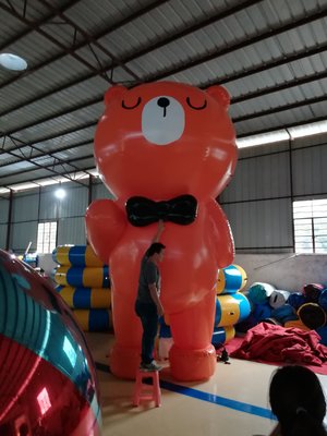 PVC Inflatable Bear / Inflatable Model Bear For Advertising /  Decoration