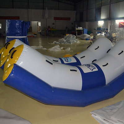 Single Tube Inflatable Water toys / Inflatable Water Seesaw For Sports Games