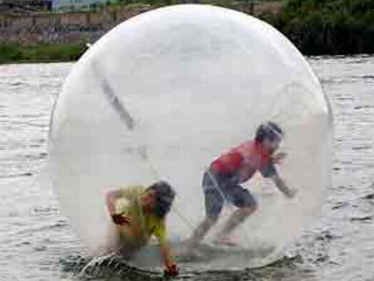 Beach PVC Inflatable Water Toys Walking Water Balls For Adults 2 Meters Diameter