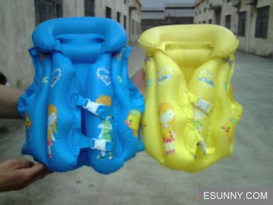 Lovely Printed Baby Inflatable Swim Ring Safe , Infant Swimming Floats