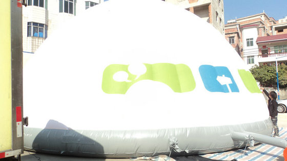 0.9mm PVC Tarpaulin Oxford Cloth Inflatable Party Tent , Multicolour Advertising Tents