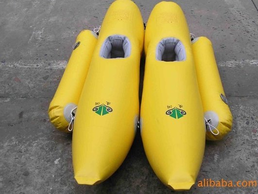 PVC Inflatable Water Toys / Walking Shoes For Walking In The Water , Durable