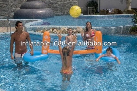 School Tarpaulin Inflatable Sports Games , Volleyball Court / Volleyball Sporting