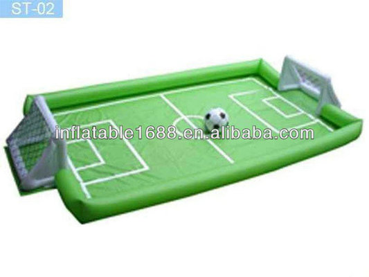 Durable School Inflatable Sports Games , Soccer Arena / Football Pitch
