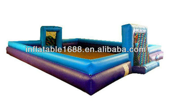 Durable School Inflatable Sports Games , Soccer Arena / Football Pitch