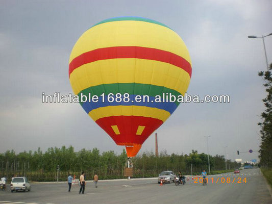 Colorful Self Inflating Advertising Balloons , Inflatable Helium Balloon