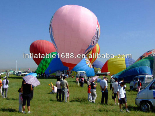 Colorful Self Inflating Advertising Balloons , Inflatable Helium Balloon