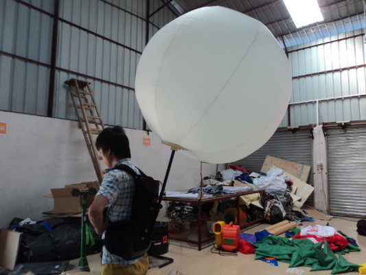 Nylon Cloth Inflatable Advertising Balloons / Colourful Balloon Bag
